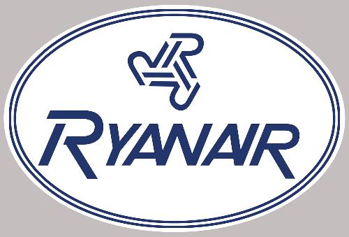 RYANAIR LOGO 1980 RZ089 – Les stickers de Caroline