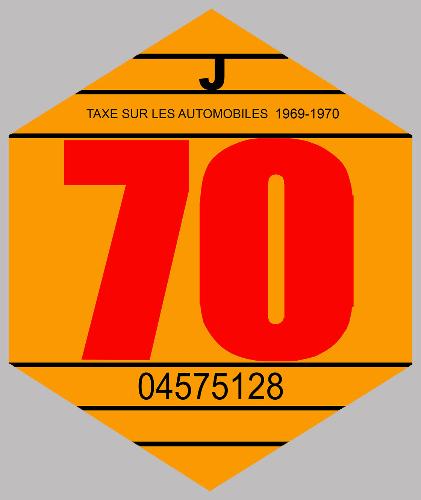 VIGNETTE VINTAGE 1970 FISCALE VZ064 – Les stickers de Caroline