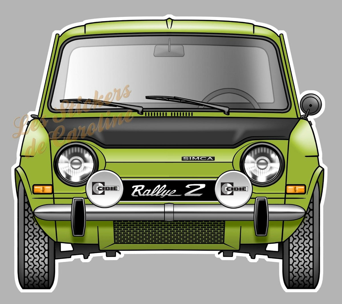 SIMCA RALLYE 2 SA092 – Les stickers de Caroline