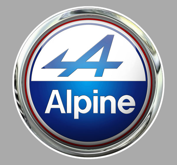 STICKER LOGO ALPINE BLASON RENAULT RACING COMPETITION – Les stickers de ...