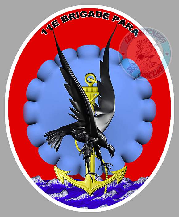 11è BRIGADE PARACHUTISTE BC071 – Les stickers de Caroline