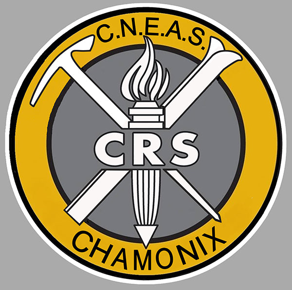 CRS SECOURISTE MONTAGNE CD038 – Les stickers de Caroline