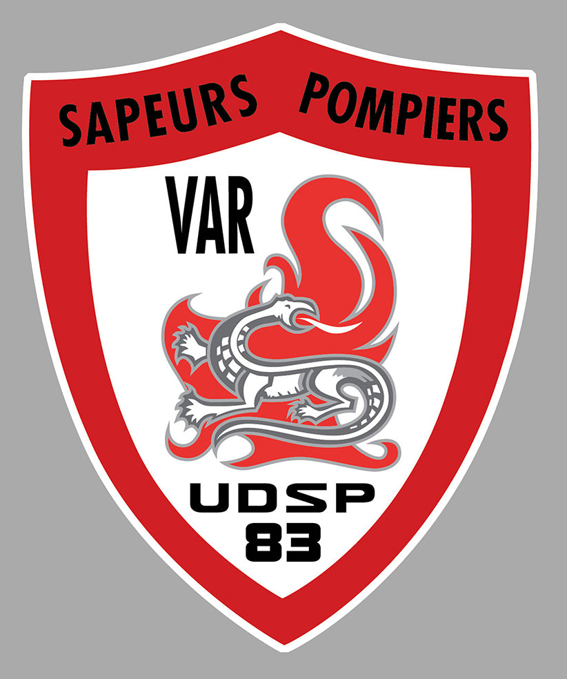 POMPIERS DU VAR 83 SDIS PD177 – Les stickers de Caroline