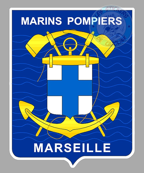 MARINS POMPIERS MARSEILLE PE208 – Les stickers de Caroline