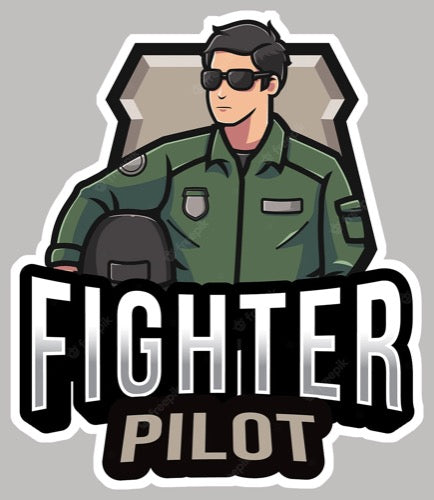 FIGHTER PILOT PZ035 – Les stickers de Caroline