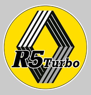 STICKER LOGO RENAULT CINQ 5 RACING COMPETITION R5 GA020 – Les stickers ...