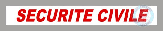 SECURITE CIVILE SZ019 – Les stickers de Caroline