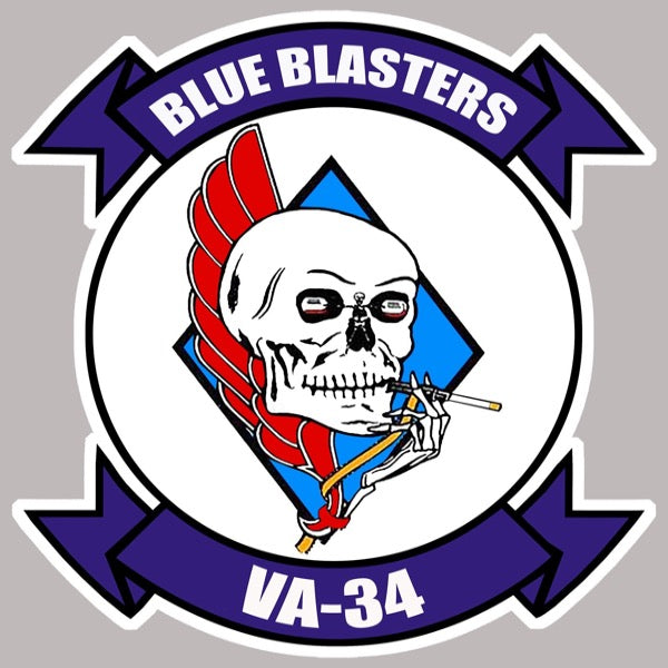 VA-34 BLUE BLASTERS VZ035 – Les stickers de Caroline