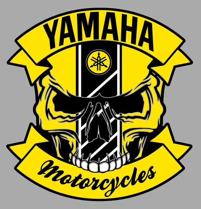 Yamaha Skull Logos Meilleur Veste Streetwear Moto Yamaha Skull | Le